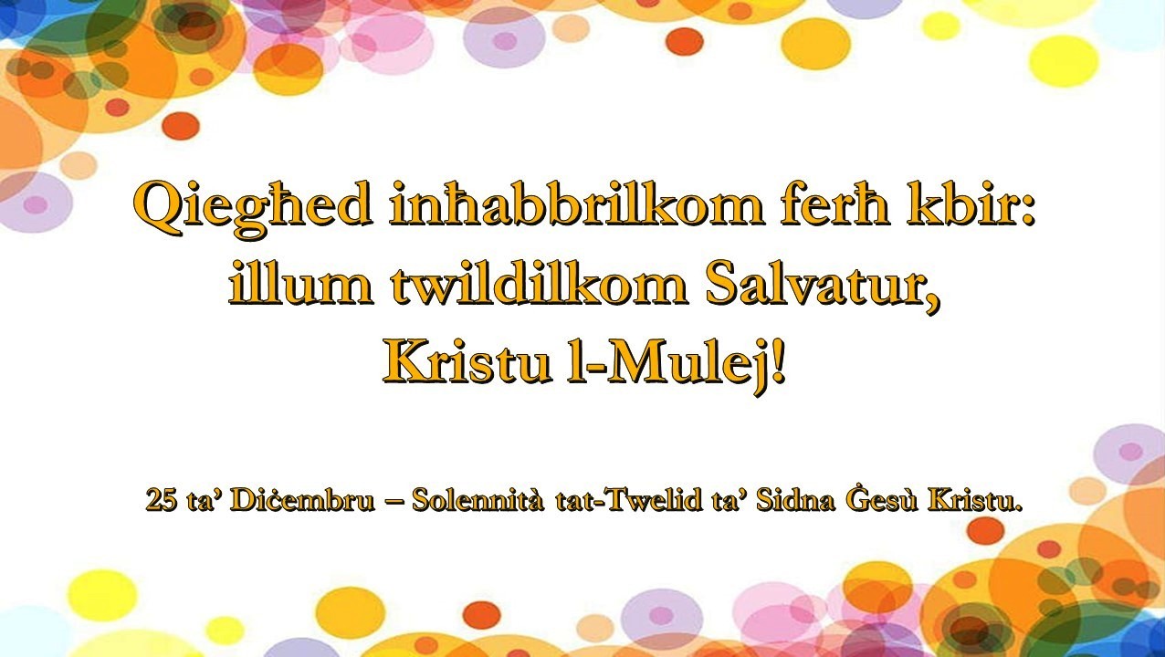 Illum it-Tnejn, 25 ta’ Diċembru 2023 – Laikos