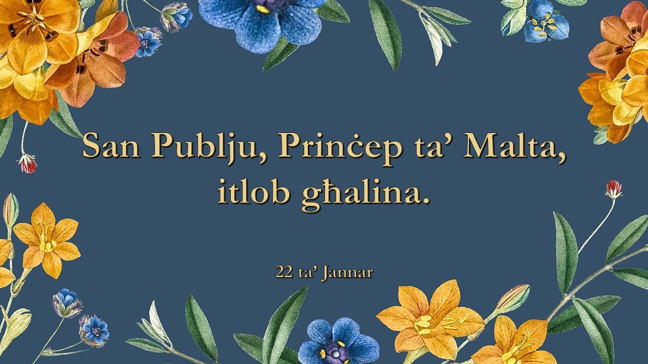 Illum it-Tnejn, 22 ta’ Jannar 2024 – Laikos