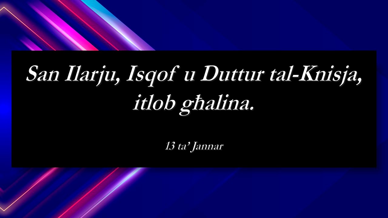Illum it-Tnejn, 13 ta’ Jannar 2025 – Laikos